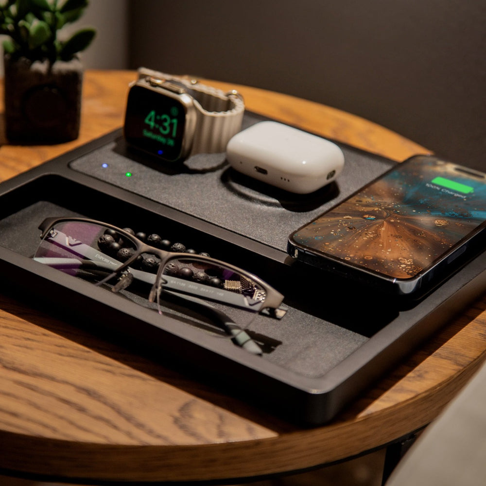 TRIO TRAY | 3 in 1 MagSafe charger with Apple Watch Support | NYTSTND